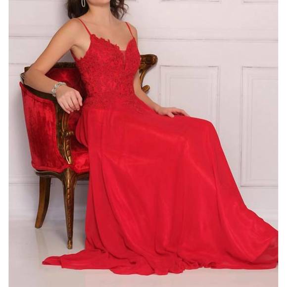 Dave & Johnny | Dresses | New Dave Johnny Embroidered Lace Prom Dress ...